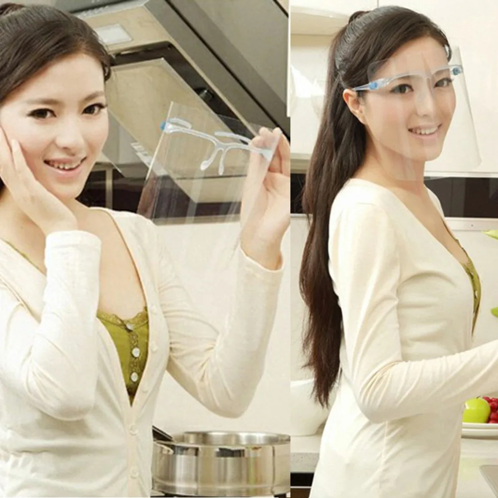 Free Shipping Protective Kitchen Cooking Grease Proofing Mask Anti Oil ...