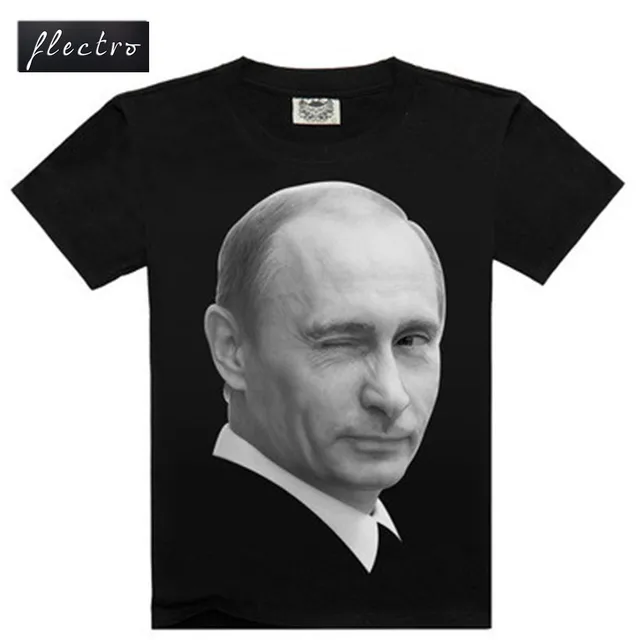 Aliexpress.com : Buy Brand Fashion 3D Printed President Putin Photo Men ...