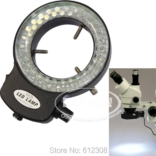 56-LED-Ring-Light-Illuminator-Adjustable-Lamp-For-Industry-Stereo ...
