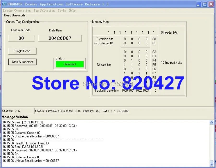 Купить emdb409 читателя emdb409e_mk4 em4305 em4205 читатель em6869 ...