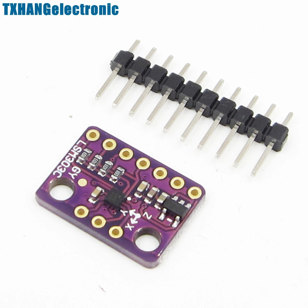 Sensors Business & Industrial LSM303C LIS3MDL 3 Axis 6DOF Magnetometer ...