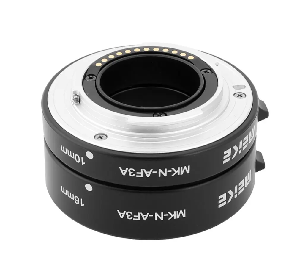 Meike-MK-N-AF3A-Metal-Macro-Extension-Tube-Auto-Focus-Adapter-ring-10mm ...