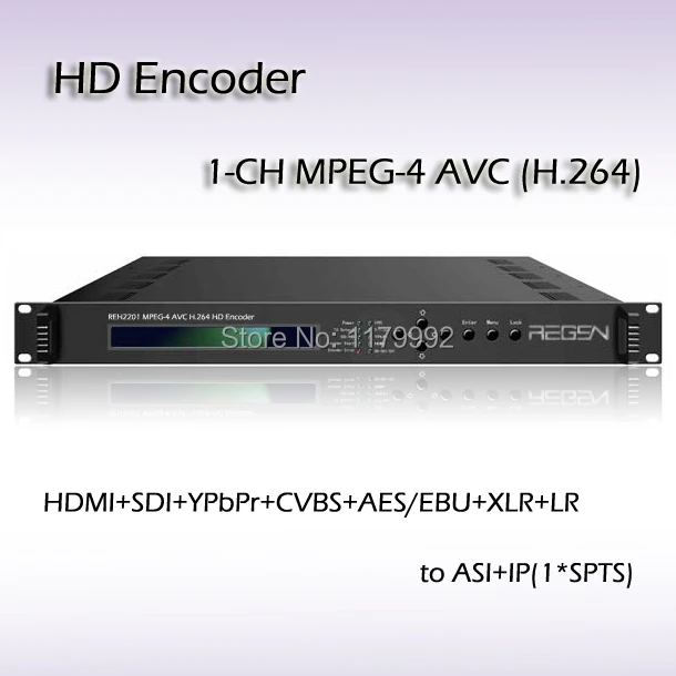 MPEG 4 AVC/H.264 1080P Full HD Encoder IPTV Streaming Output Support ...
