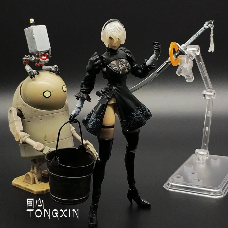 Game-NieR-Automata-YoRHa-No-2-Type-B-Pascal-Action-Figure-Toy-Model ...