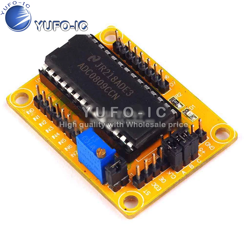 ADC0809-Module-eight-bit-8l-Road-Parallel-AD-Conversion-Module-Circuit-analog-to-digital ...