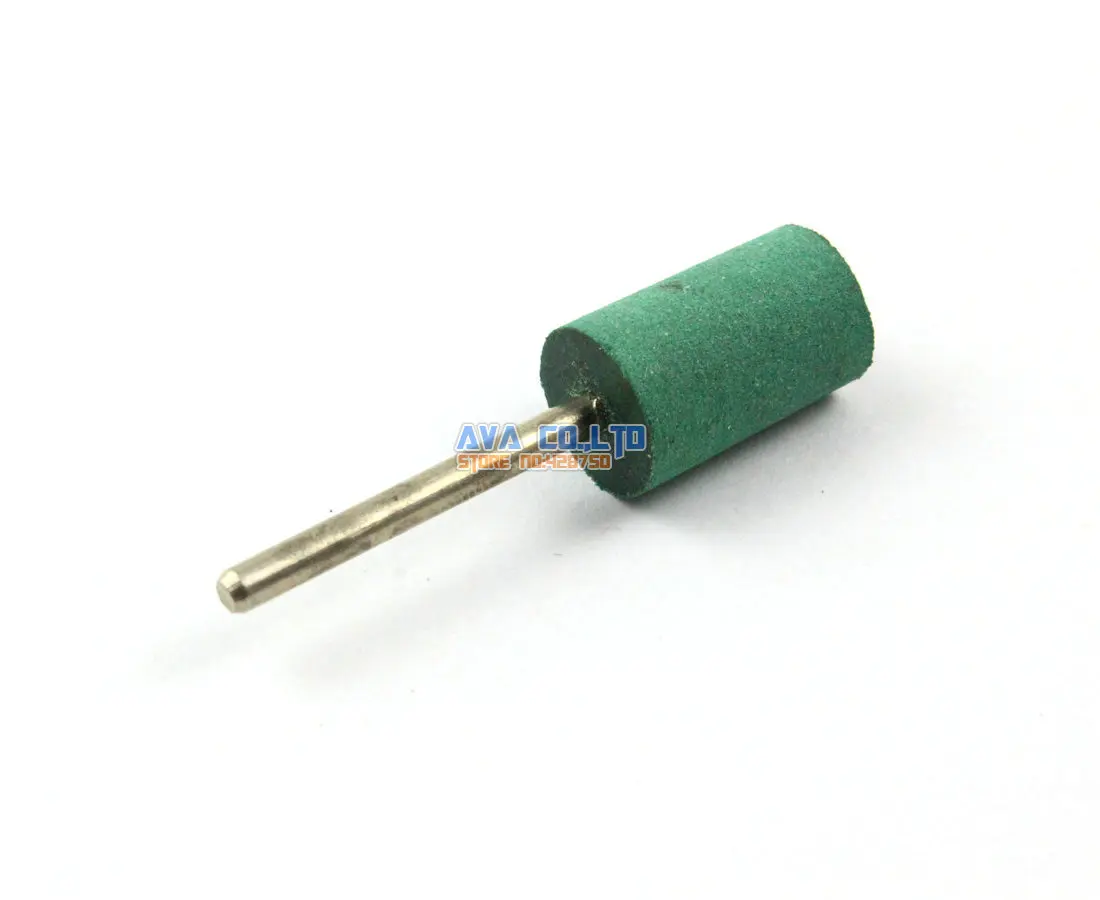 30-Pieces-12x19mm-Green-Barrel-Mounted-Rubber-Polishing-Point-Grinding ...