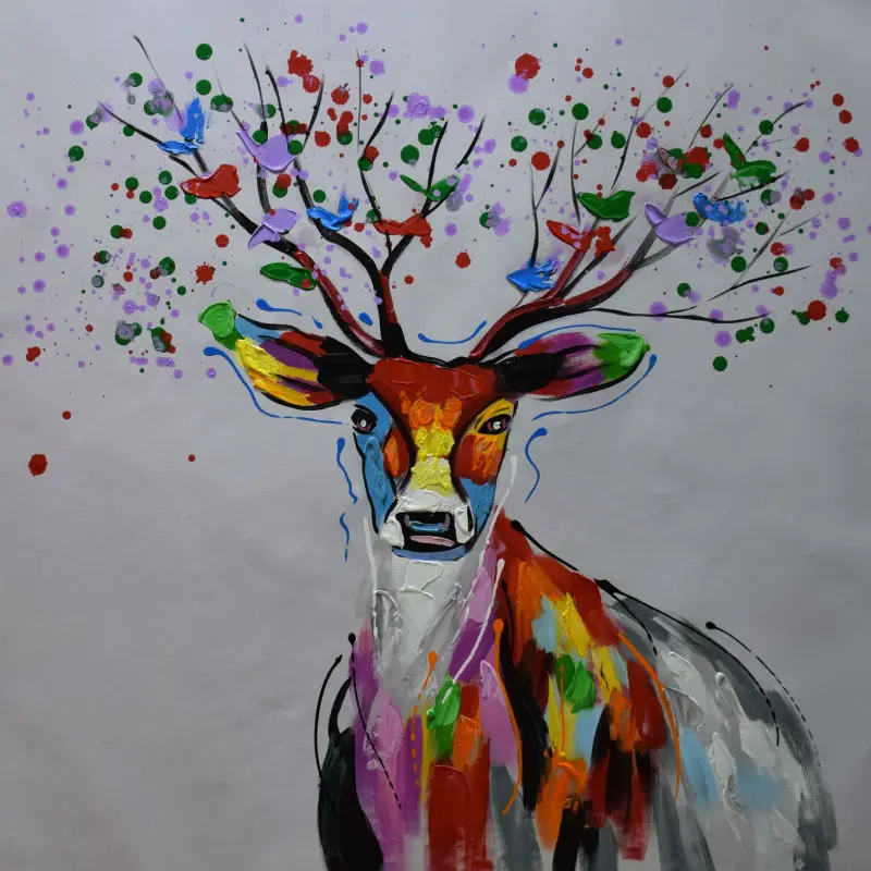 Cartoon Abstract Paintings