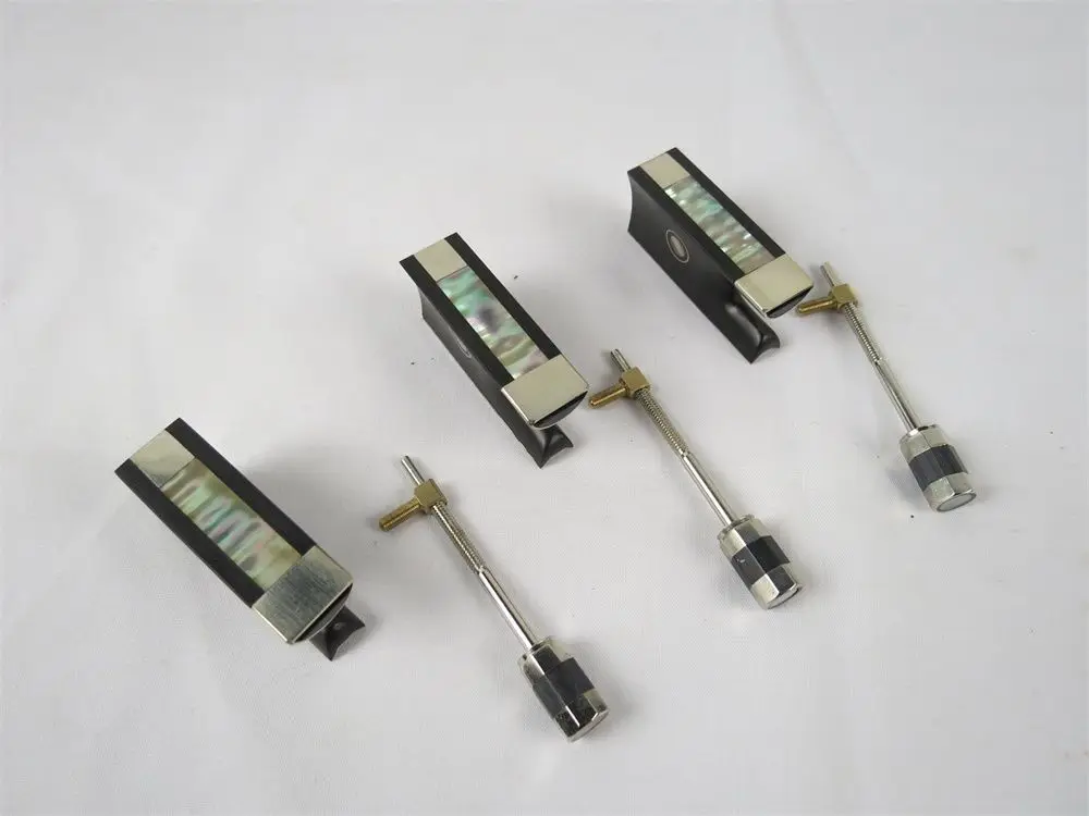 Good Violin Frogs, 3pcs High Quality Ebony Violin Bow Frogs With Copper ...