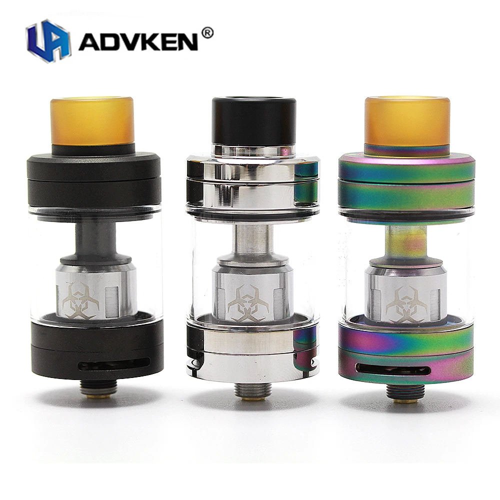 Electronic Cigarette Atomizer Original Advken Dominator 24mm 4.5ml ...