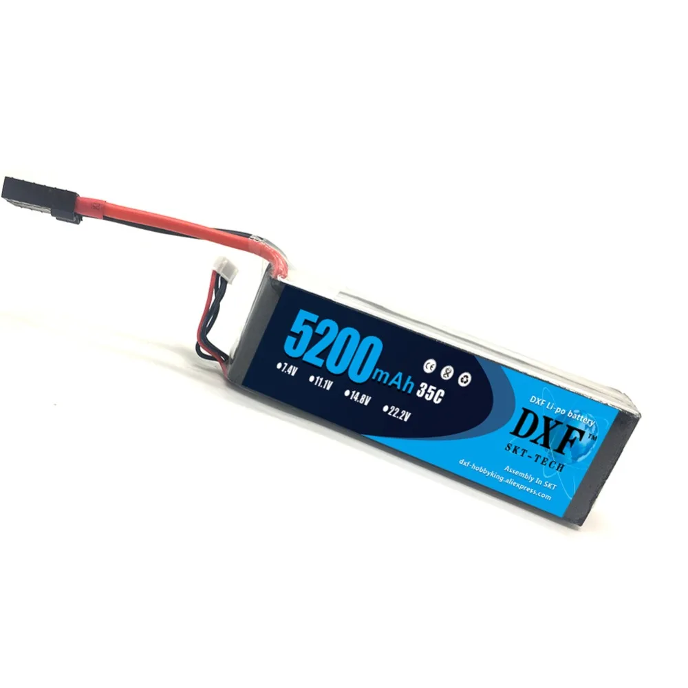 DXF Lipo 3S Battery 11.1V 5200mAh 35C MAX 70C for Boat RC Car ...