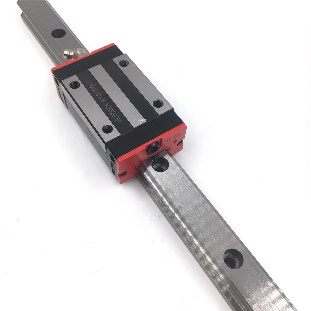 HGR25 Linear Guideway 25mm L=1200mm Linear Motion Rail + 2pcs Heavy ...