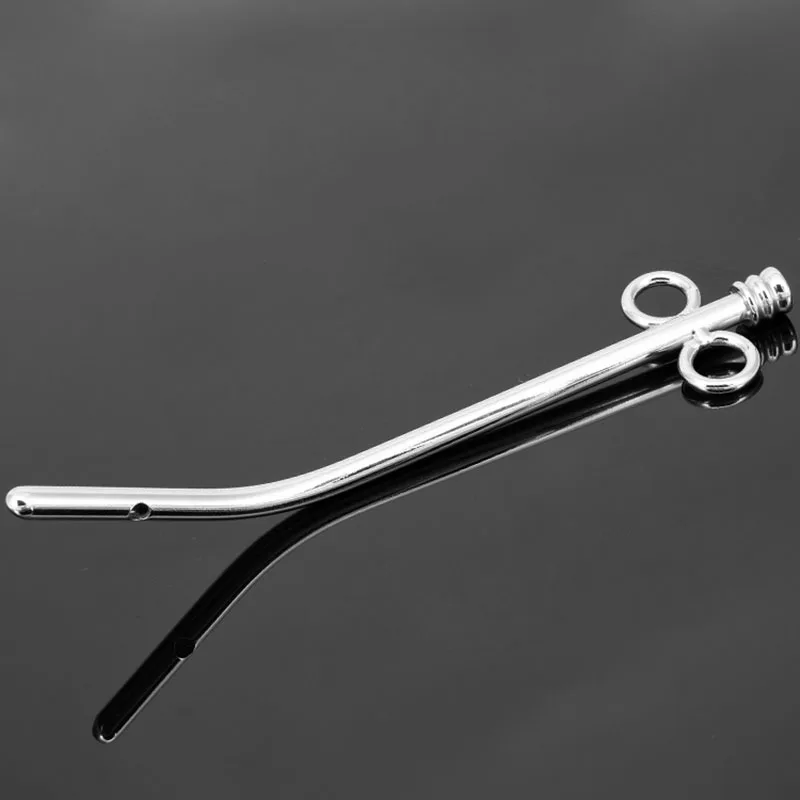 Long Hollow Urethral Plug Stainless Steel Penis Rod Urethral Sound Sex ...
