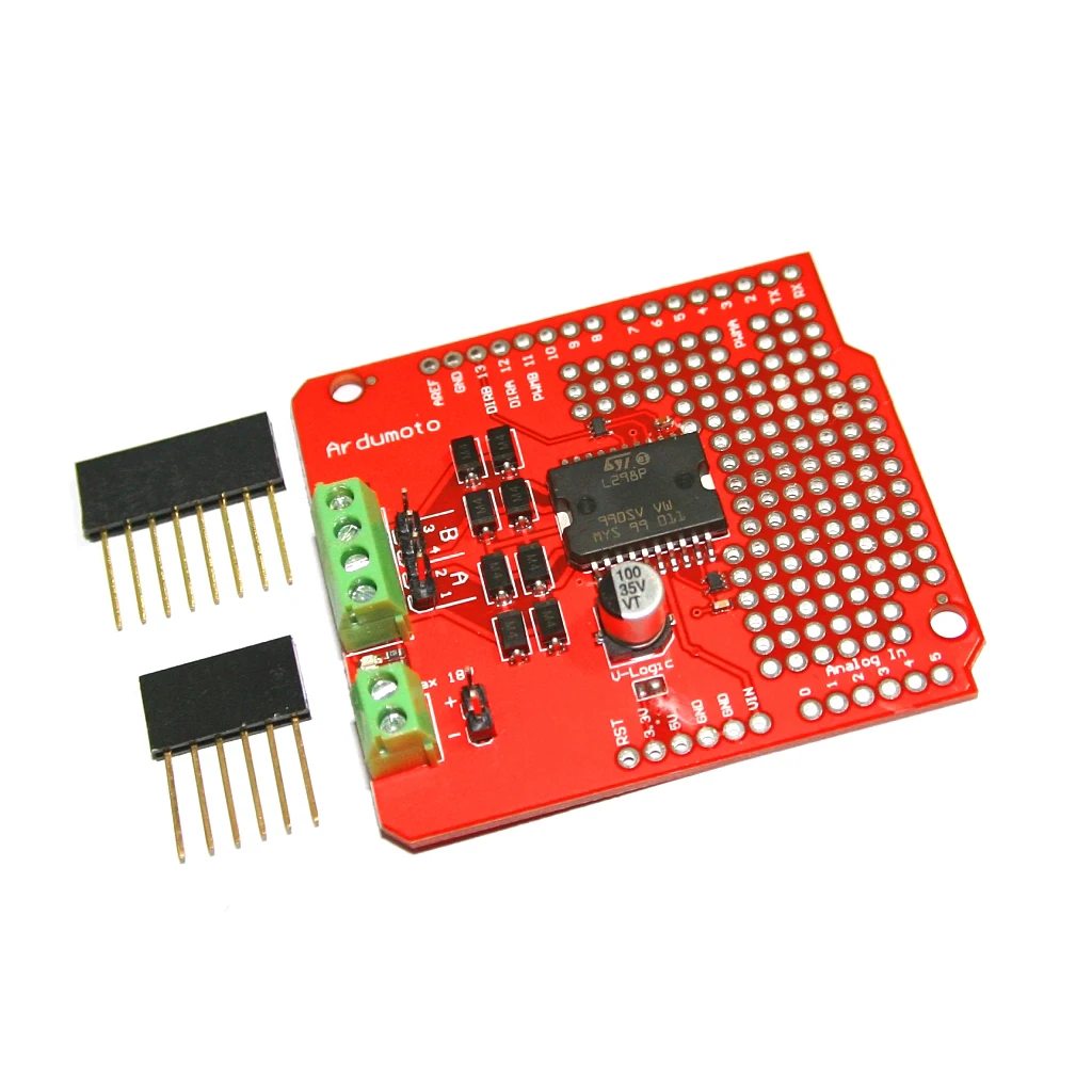 L298p Avr Lpc Stm32 Uno Mega 2a Motor Driver Shield In Integrated Circuits From Electronic