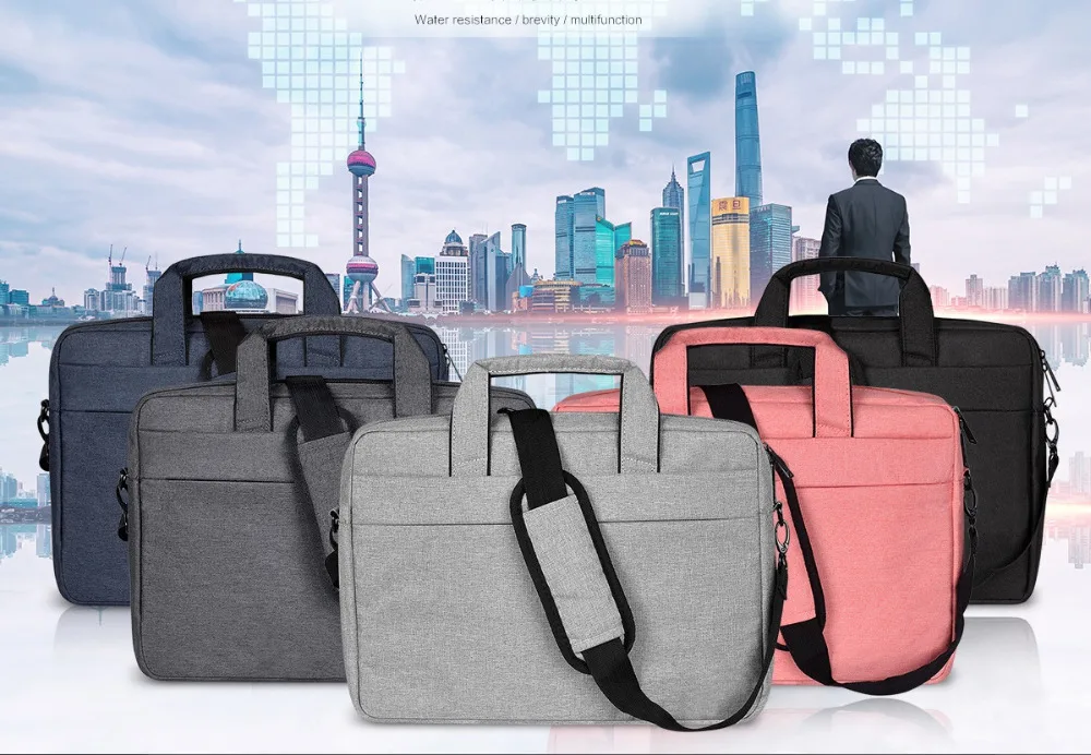 Shockproof Airbag Waterproof Laptop Bag 12 13 14 15 15 6 17 17 3 Inch