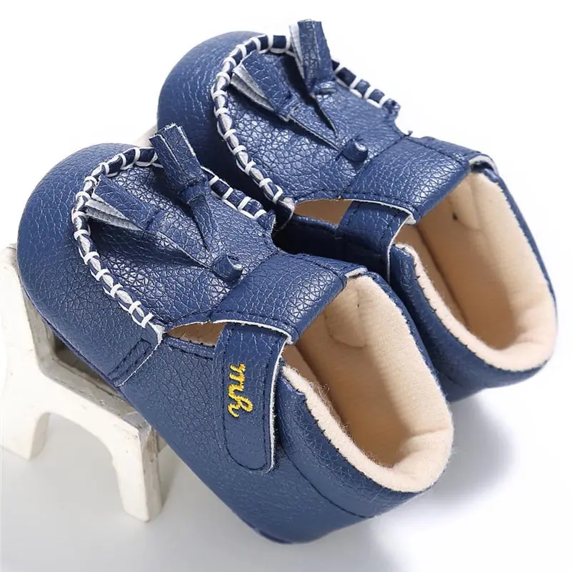 Baby Infant Kids Girl Boys Soft Sole Crib Toddler Newborn Tassels Shoes ...
