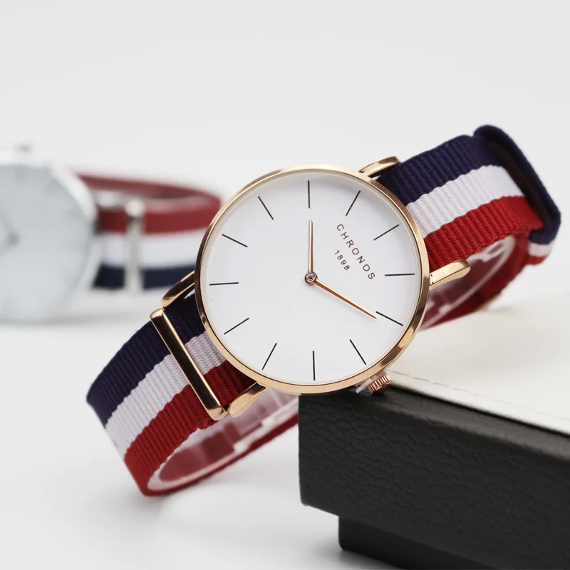 CHRONOS 1989 Men Womens Watches Top Brand Luxury Watch Fashion Casual ...