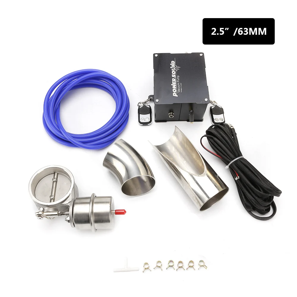 CNSPEED Exhaust Control Valve Cutout 2.5''/63mm 3" 76mm Pipe Close ...