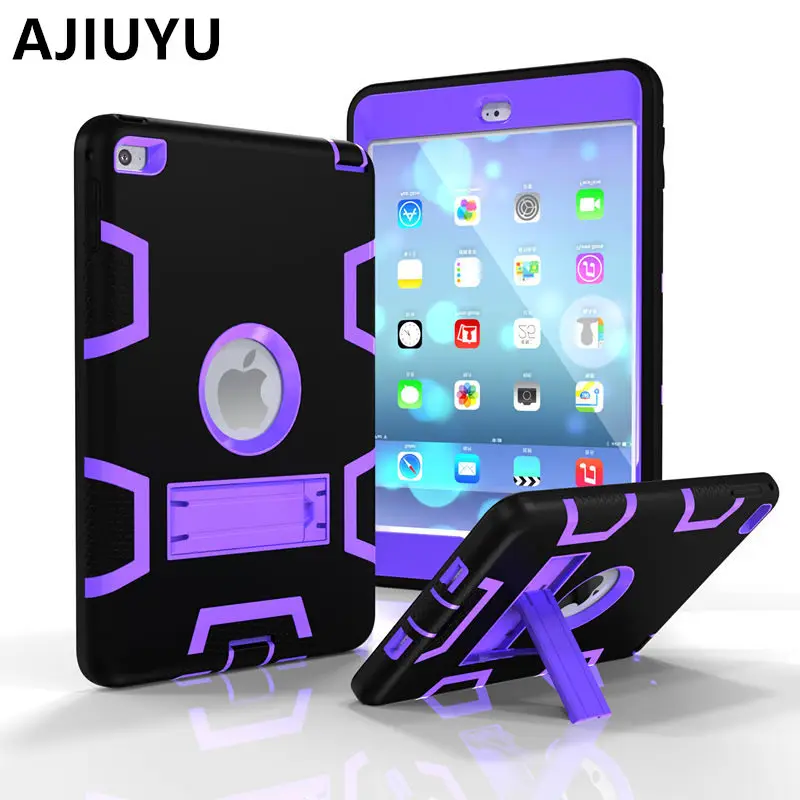 AJIUYU-Case-For-iPad-mini-4-mini4-Cases-Armor-Shockproof-Heavy-Duty ...