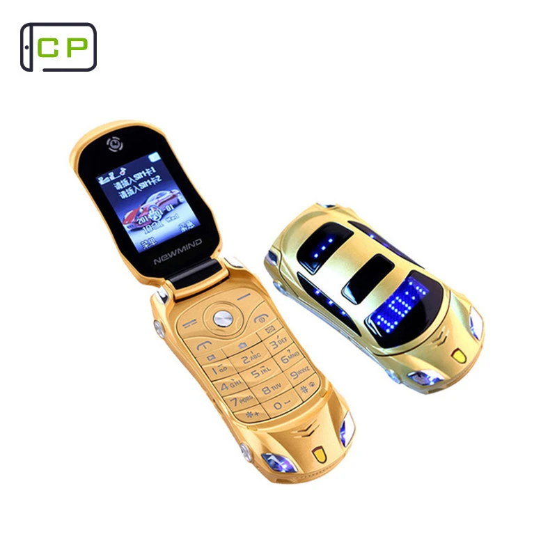Newmind F15 Flip Cheap Mobile Phone With Camera Dual Sim Led Light 1.8 ...