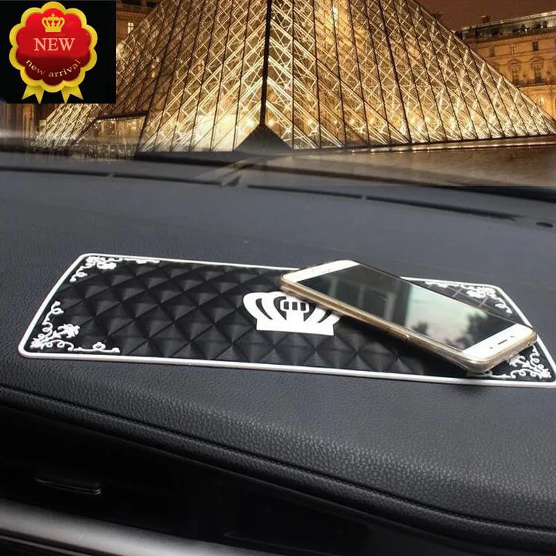 New Hot Car Ornament Car Dashboard Pad Silicone Mat Sticky Non Slip Mat ...