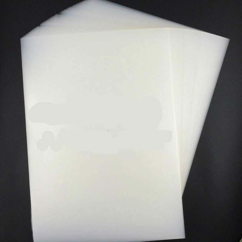 Pp Film 20c 19*30 Silk Plastic Sheet Translucent Film White Binding ...