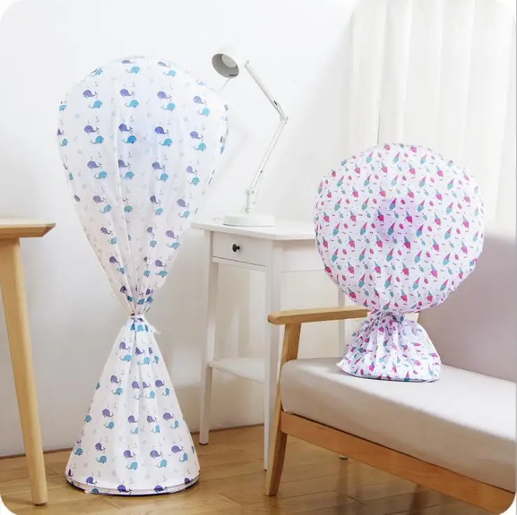 Waterproof all inclusive electric fan dust cover floor type household ...