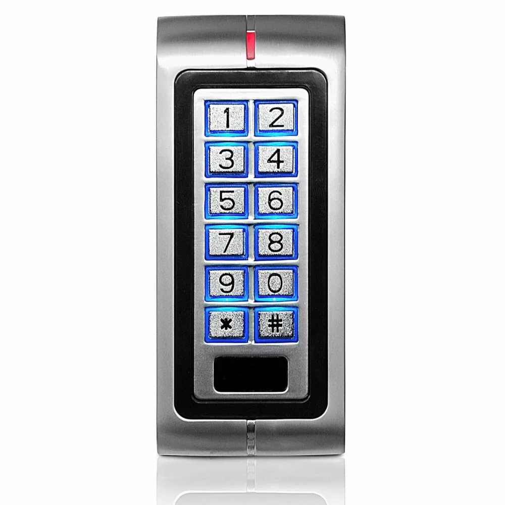 1000 users Standalone Metal Door lock control RFID Reader Access ...