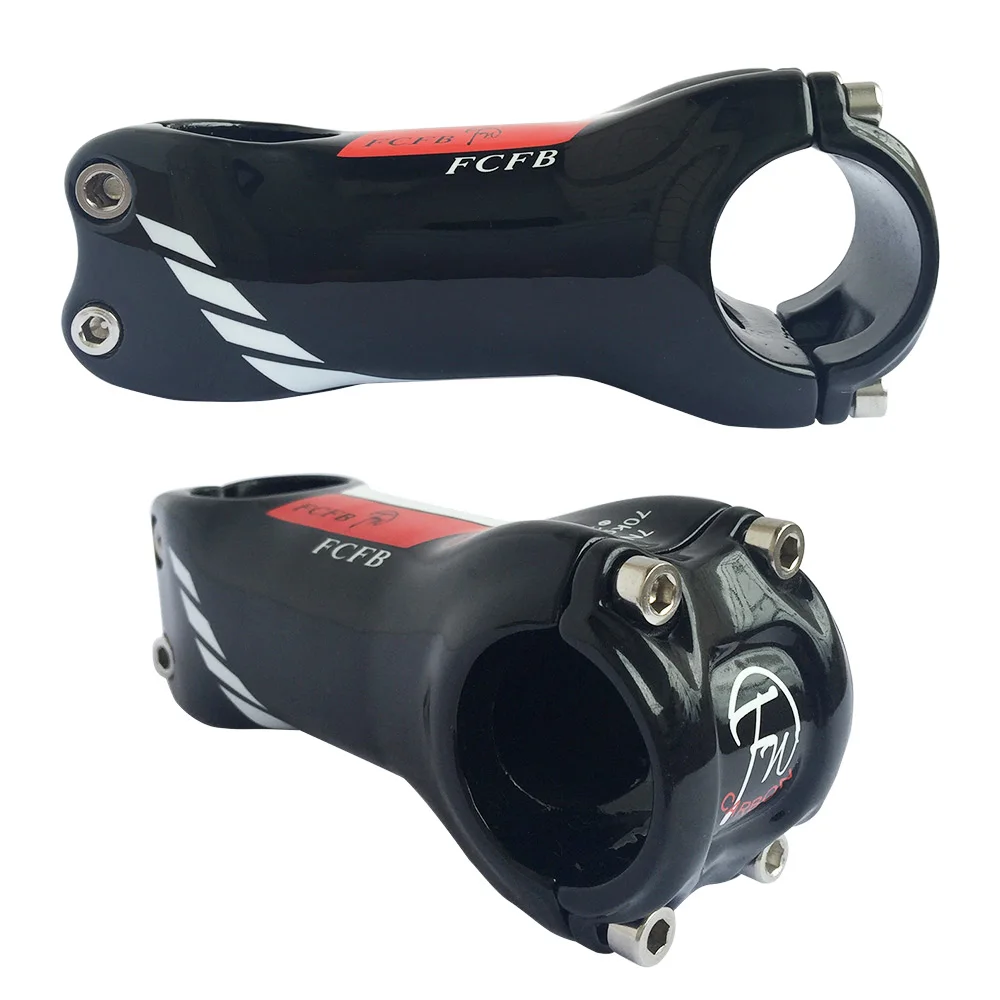 new FCFB FW carbon stem angle 17 angle 6 red carbon mountain /road bike ...