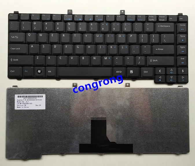 laptop keyboard For ACER ASPIRE 1400 1410 1600 1640 1680 1690 3000 3020 ...
