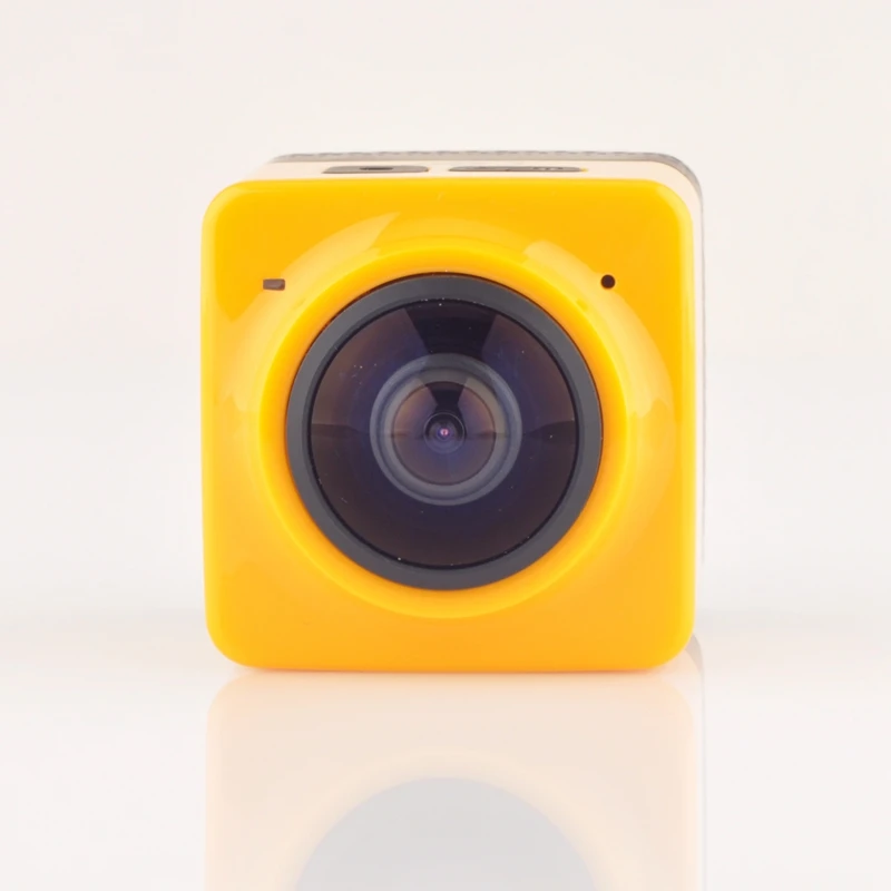 mini sport camera CUBE 360 720P 360 degree Panoramic VR Camera Build in ...