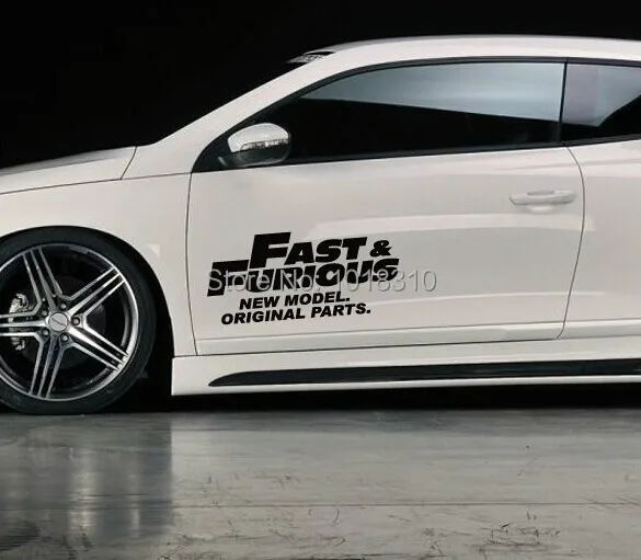 Aliexpress.com : Buy 50CM Creative Cool Car Sticker Decals The FAST ...