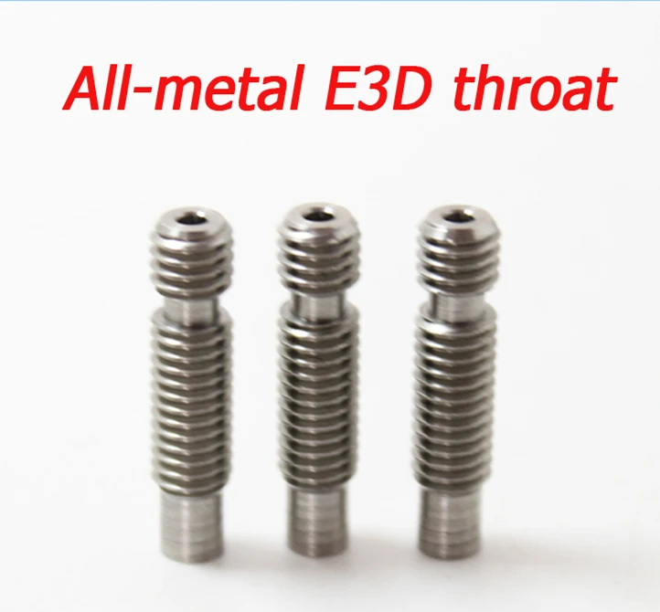 3D j head extruder Heat Break Hotend all metal Throat M6 M6 For 1.75 mm ...