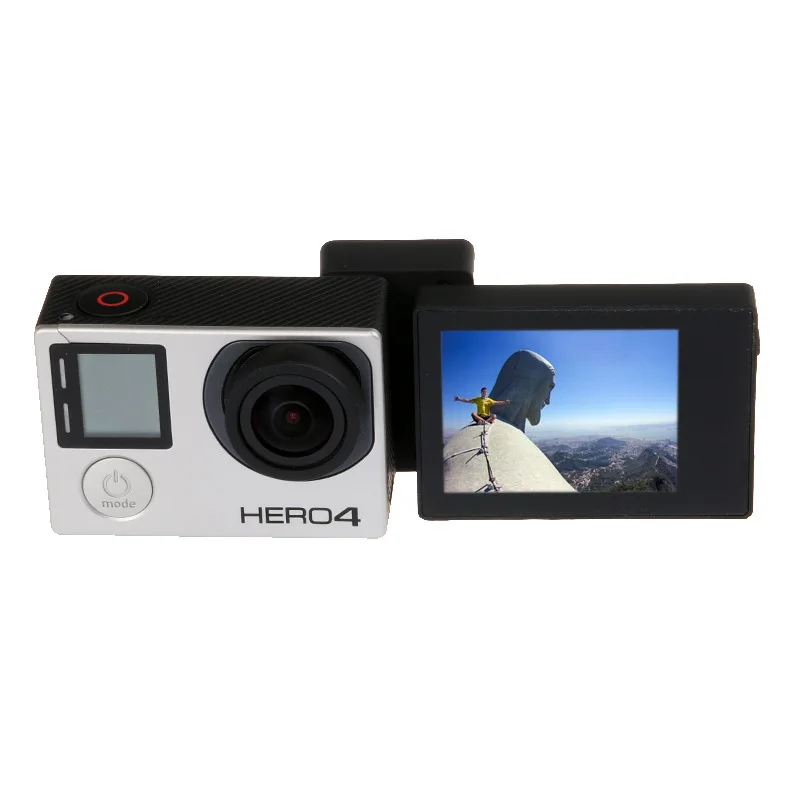 Аксессуары для Go pro Hero 3+ Hero4 ЖК-экран Bacpac внешний экран разъем адаптер для Gopro Hero ...