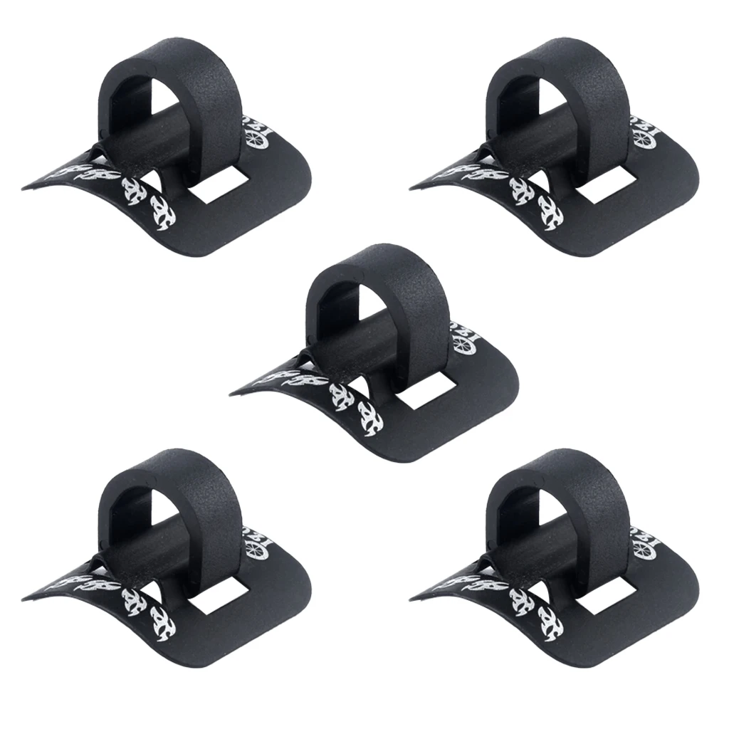 5 Pieces Mountain Bike Bicycle Frame Adhesive Hose Tube Wire Holder ...