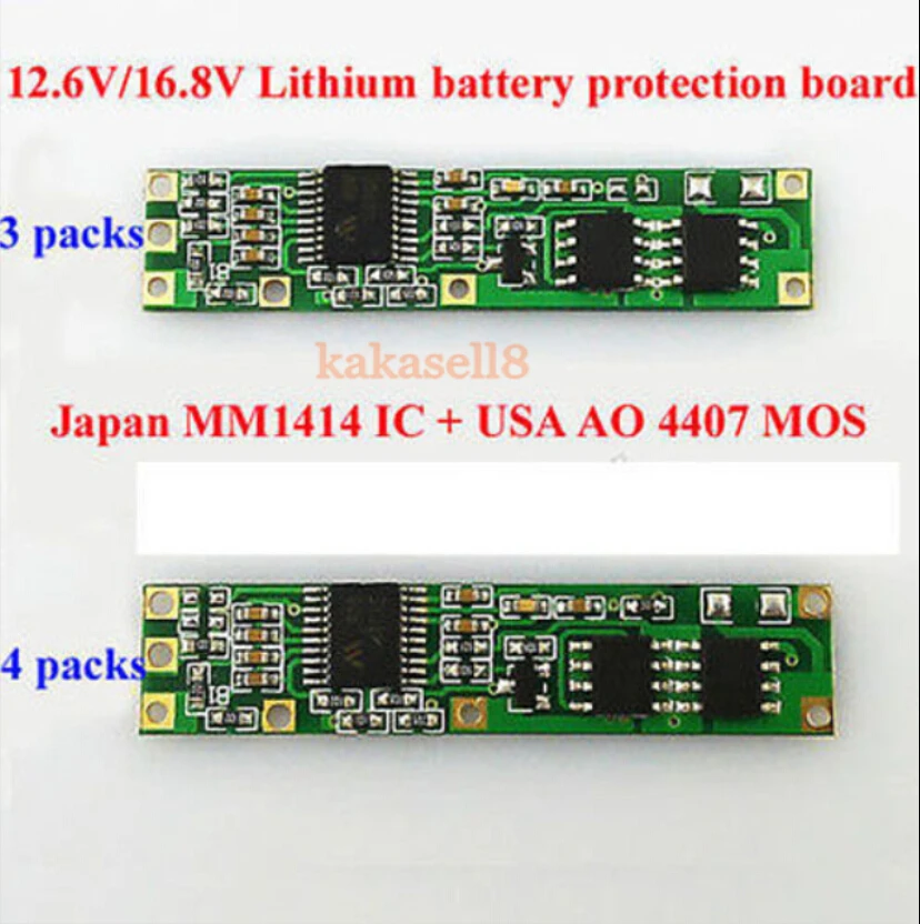 2pcs Battery BMS Protection PCB Board for 3/4 packs 18650 Li ion ...