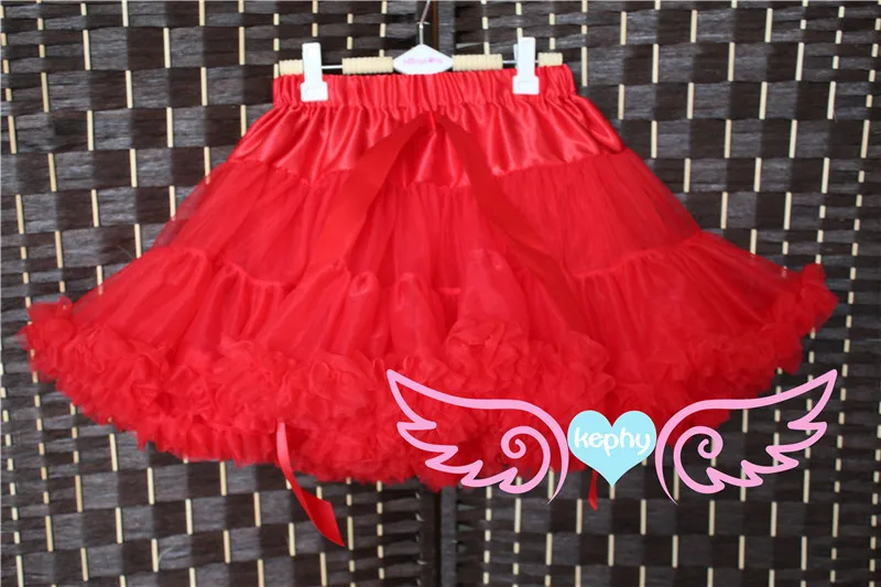 Tutú rojo para bebé, falda de fiesta para niña, accesorios de ...
