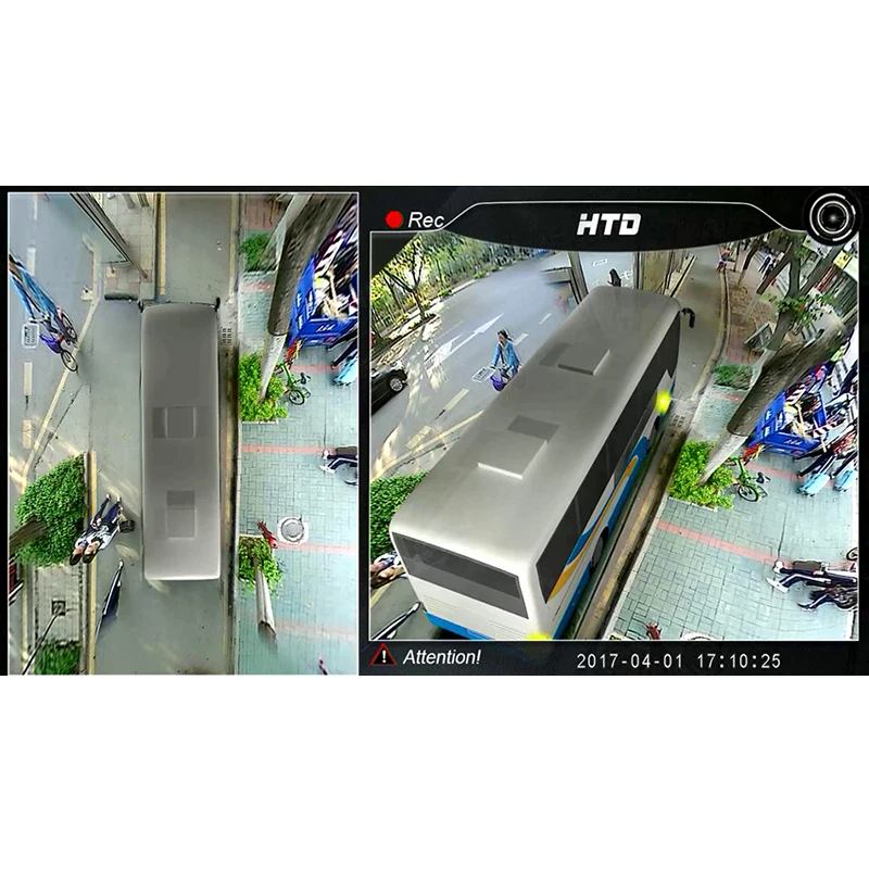 3D HD Surround View Monitoring System 360 Degree Driving Panorama Park ...