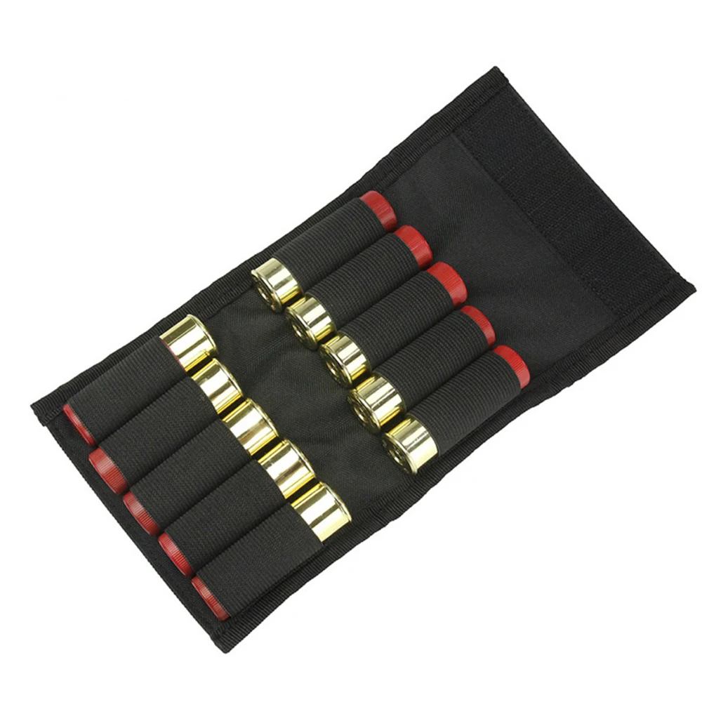 Tactical 10 Round Shotgun Reload Magazine Pouch Molle 12GA Ammo Holder ...