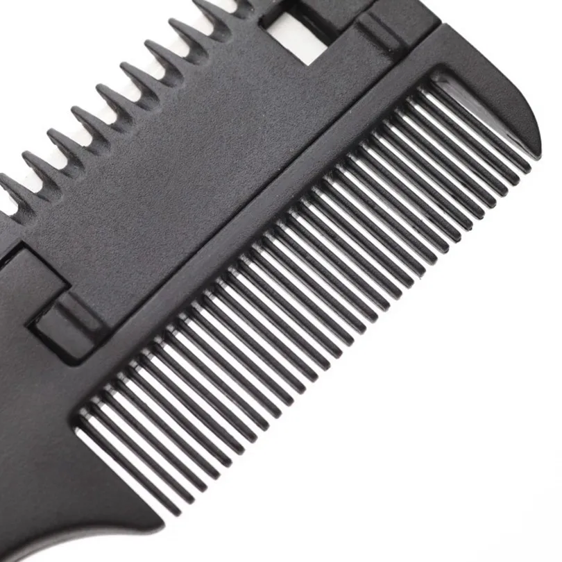 Brainbow 1pc Super Hair Razor Comb Black Handle Hair Razor Cutting ...