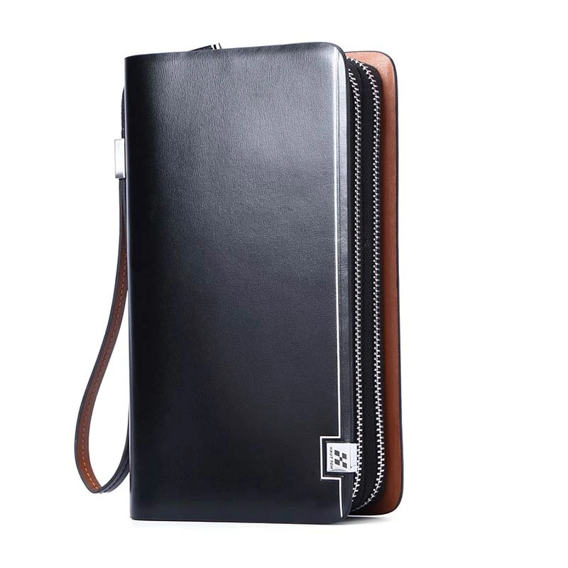 Double Zipper Checkbook Wallet | semashow.com