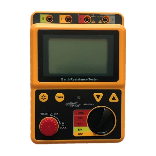 Buy Smart Sensor Ar4105a Digital Earth Ground Resistance Meter Tester ...