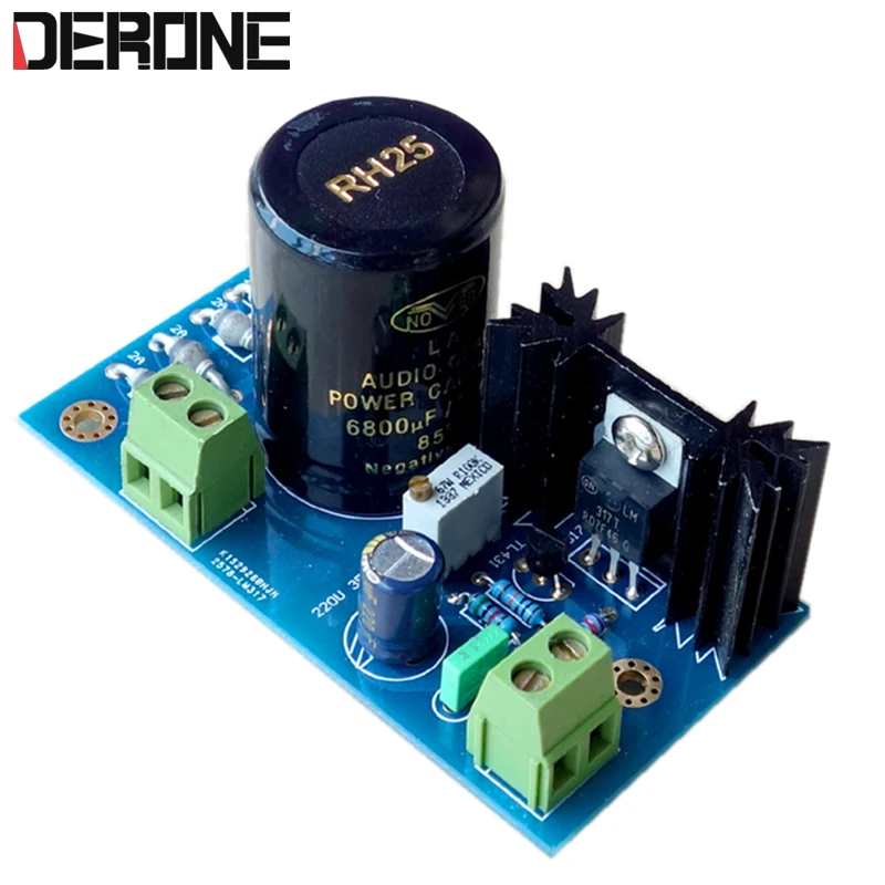 High precision linear regulated power board /kits LM317 TL431 audio ...