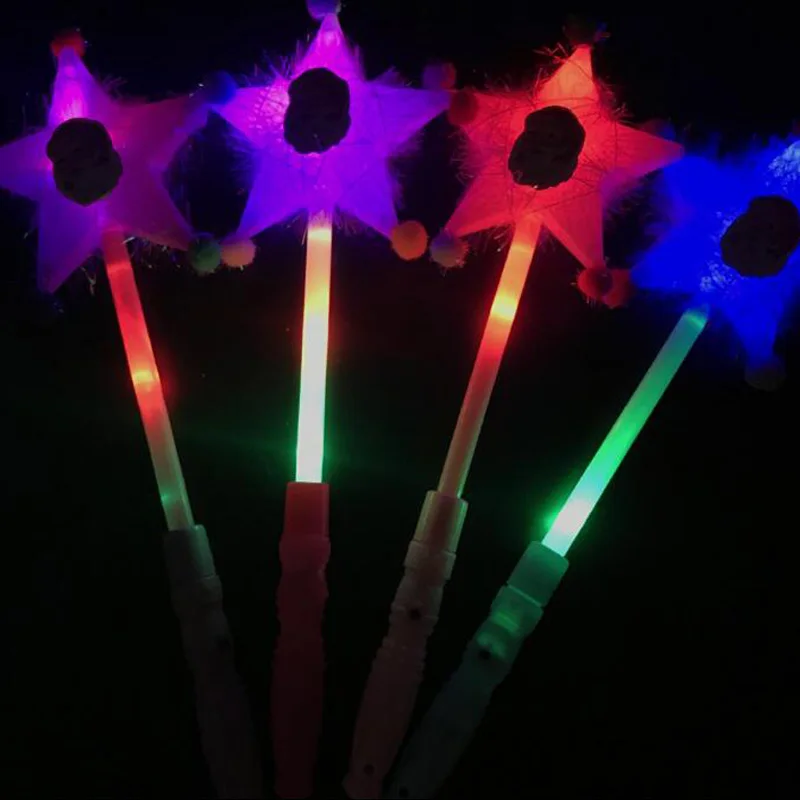 Glow sticks LED Stick Colorful Flashing Batons Light Up Stick Festival ...