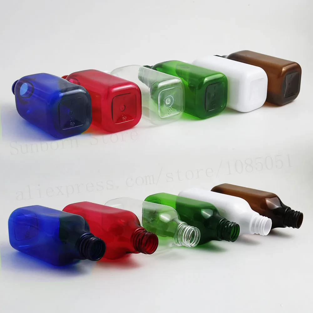 12 шт. 200 мл пустые портативные легкие дорожные ПЭТ баночки для крема ...