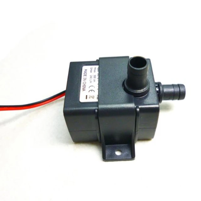 Black DC 12V 3m 240L/H Ultra Quiet Brushless Motor Submersible Pool ...