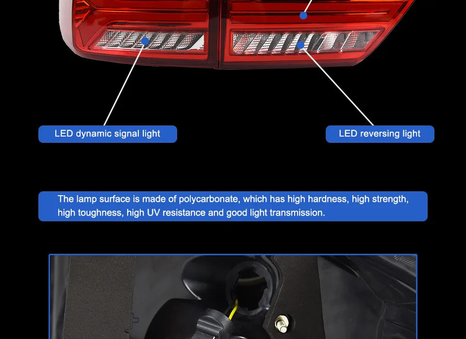 Honda City Tail Light 2014-2019 City Led Tail Lamp Light Led Drl ...