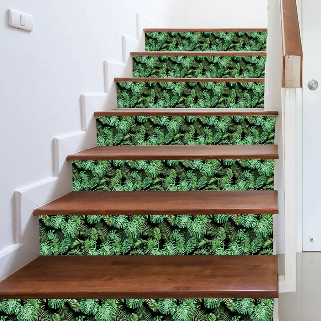 New 3D Simulation Stair Stickers DIY Self Adhesive Removable Step ...