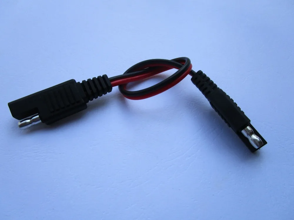 50-Pcs-18AWG-SAE-to-SAE-2-Wire-Quick-Connect-Disconnect-Weatherproof ...