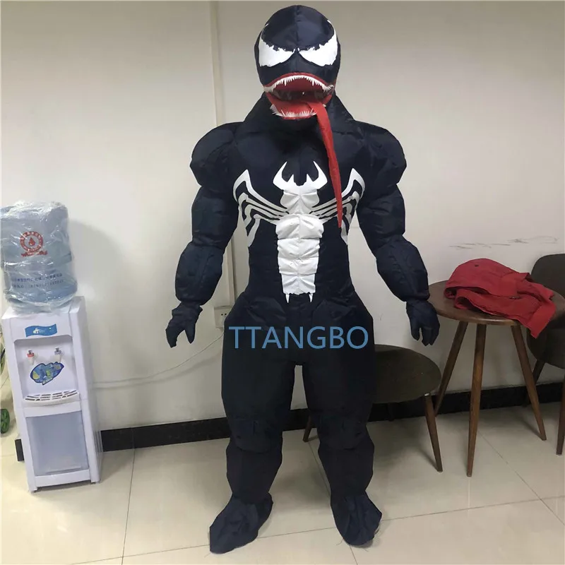 Adult Fantasy Venom Inflatable Costume Halloween Cosplay Venom Costumes ...