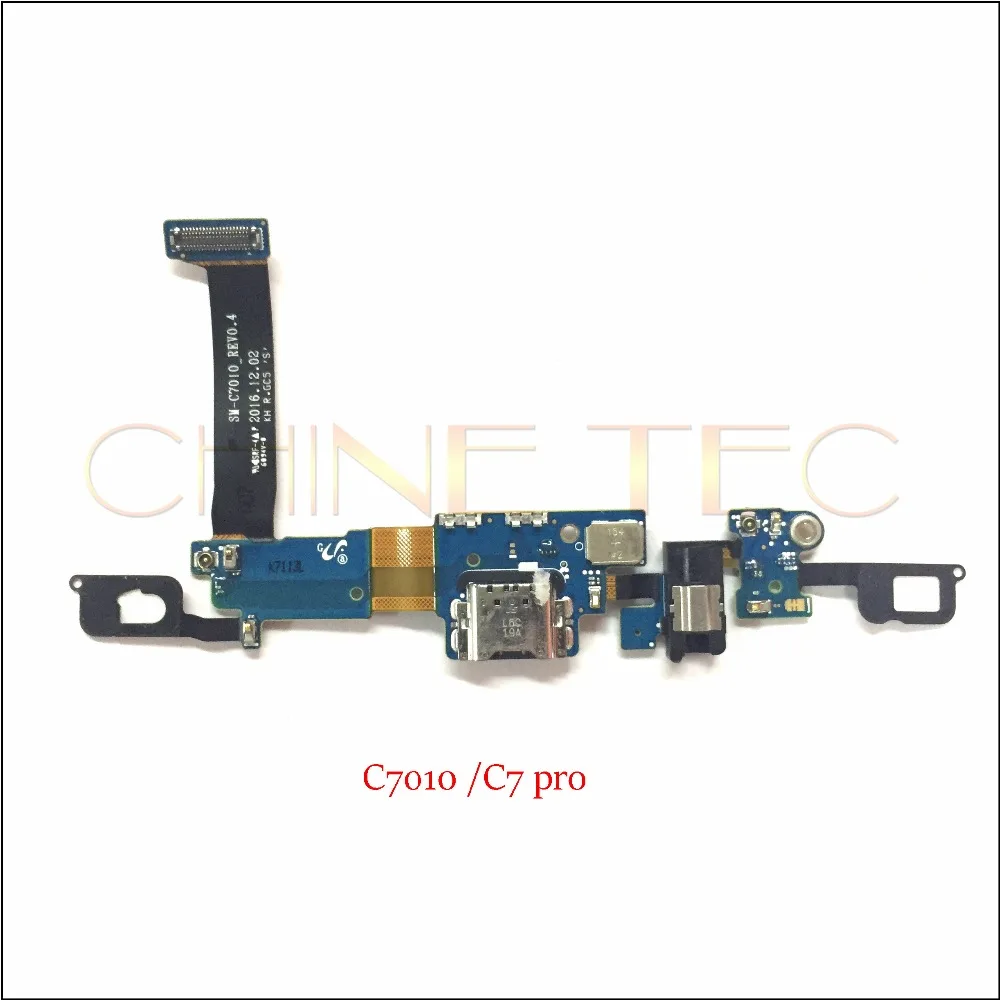 1pcs Original Para Samsung Galaxy C7010 C7 Pro Dock Cable Flex De Conector De Cargador USB 